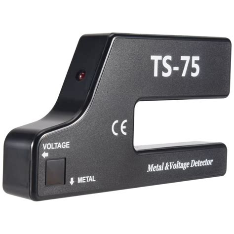 Tebm Handheld Metal Voltage Detector Cable Pipe Wire Detection Pipeline Wiring Detector 75