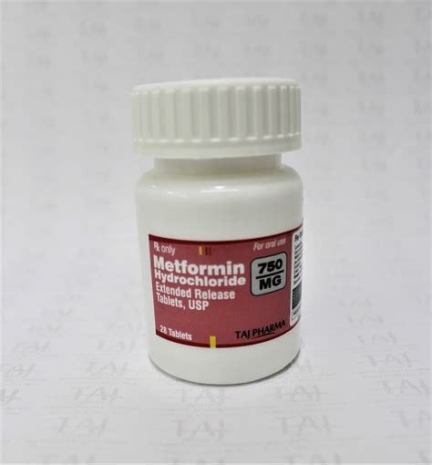 Metformin Hydrochloride Er Tablets Usp 750mg Supplier In India