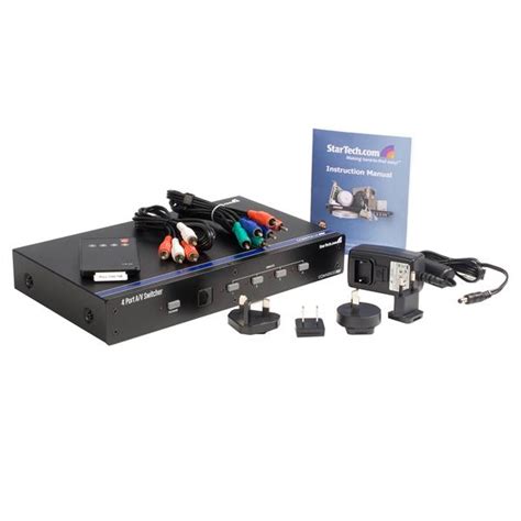 Port Component Video Switch With RS Legacy Video Switchers StarTech Com