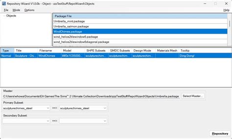 Picknmix Mods Sims 2 Repository Wizard