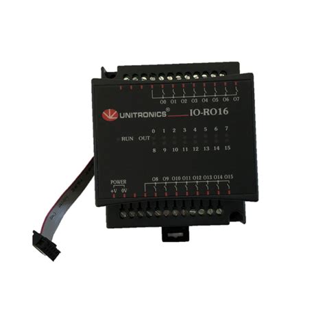 UN IO RO UNITRONICS EXPANSION MODULE V SUPPLY RELAY OUTPUTS