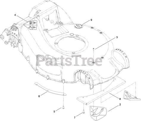 Toro 20092 C Toro Super Recycler Walk Behind Mower Sn 311000001