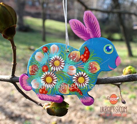 Пасхальный украинский сувенир Кролик 01 купить 245 грн Podaro4ek цена отзывы фото