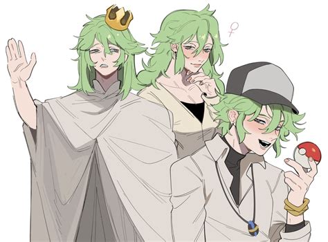 N Pokemon And More Drawn By Porqueloin Danbooru