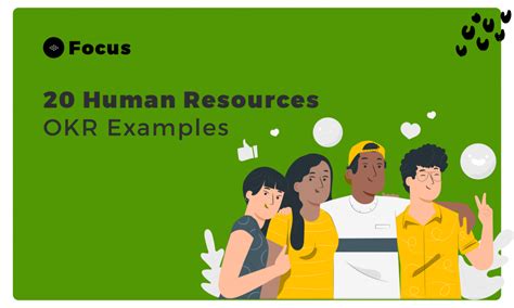 20 Human Resources Hr Okr Examples Focus