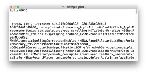 How To Convert Plist Files To Xml Or Binary In Mac Os X