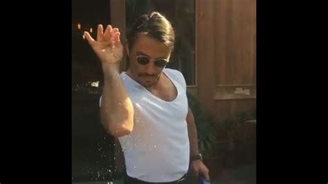 Guy Sprinkling Salt Bae Meme Original Salt Bae Outfit Salt Bae Anime