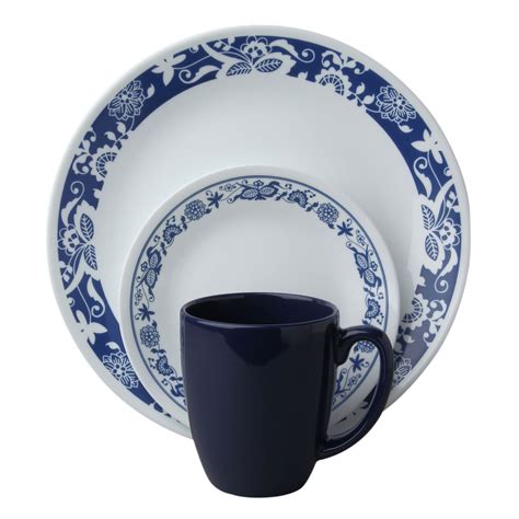 Corelle® Livingware™ True Blue16 Pc Dinnerware Set Shop World Kitchen