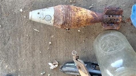 Acfr And Army Explosive Ordnance Disposal Team Find Mortar Round