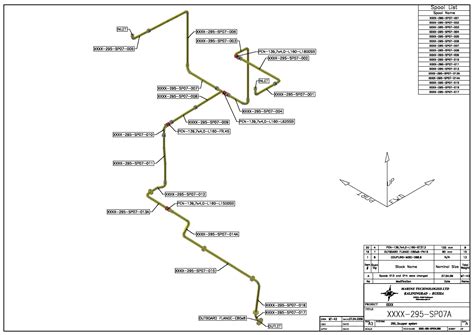 Industrial Compressed Air Piping How To Read An Isometric Pipe Drawing