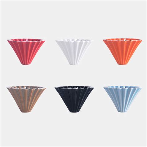 Ceramic V60 Coffee Filter Cup Handmade Origami Fil Vicedeal