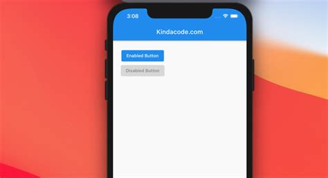 Working With Elevatedbutton In Flutter Kindacode