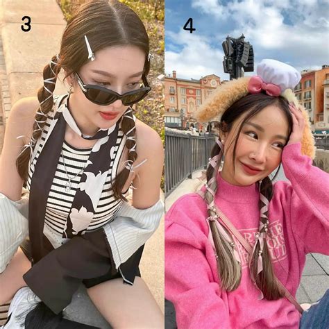 มัดรวม 10 ทรงผมสุดคิ้วผูกริบบิ้น 🎀💖 แกลเลอรีที่โพสต์โดย นี่ฝ้ายเอง🍅🌟 Lemon8