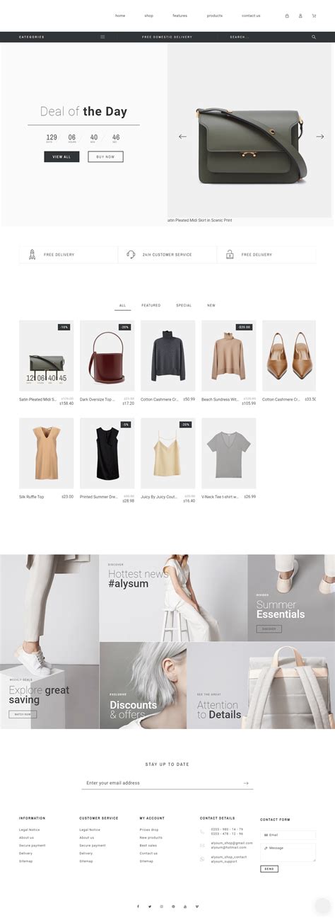 Shopify Developer Shopify Landing Page Ui Uiux On Behance