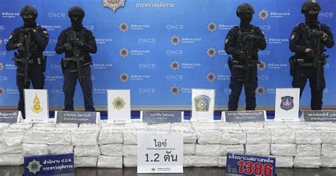 Authorities In Thailand Seize More Than A Ton Of Crystal