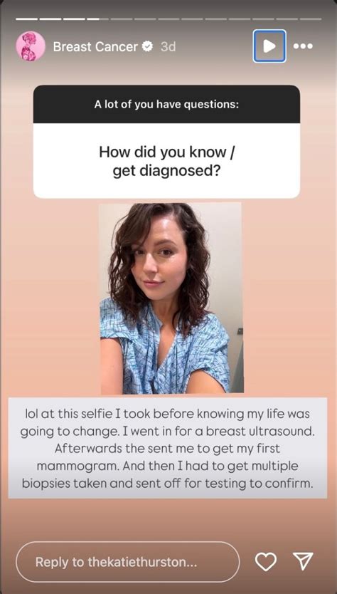 Katie Thurston Diagnosed With Breast Cancer Health Updates Life And Style