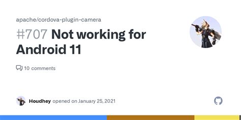 not working for android 11 · issue 707 · apache cordova plugin camera · github