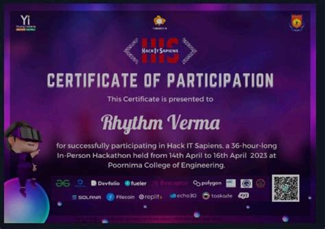 Rhythm Verma On Linkedin Hey Folks I Am Excited To Share That I Have Recently Received A