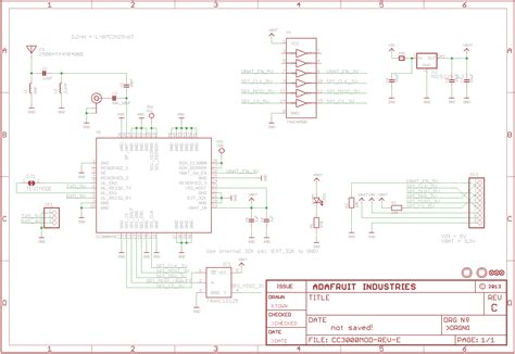 Adafruit Cc3000 Wi Fi Breakout Board With Onboard Ceramic Antenna