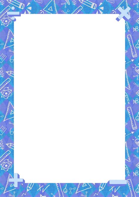 Mathematics Page Border