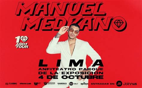 Manuel Medrano 10 Años Tour Joinnus