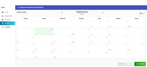 A Use Case For Allocation Optimisation Employee Schedule