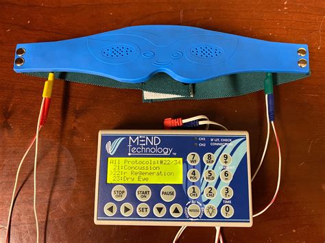 Eye Mask Electrode For Mendinspirstar Frequency Specific Microcurrent