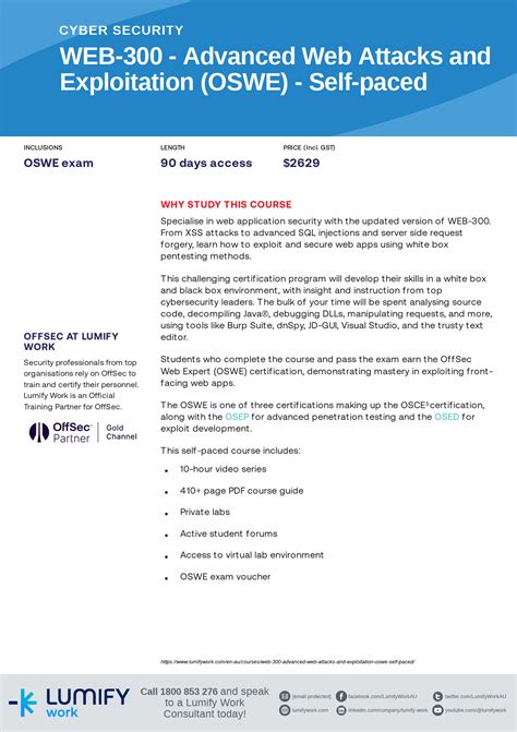 Lumify Work Web 300 Lumify Work Web 300