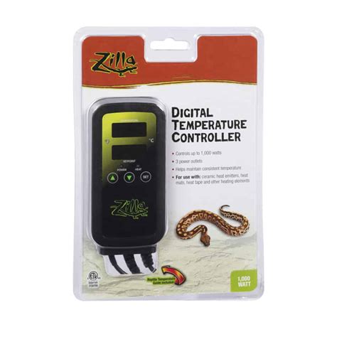 Zilla Digital Temperature Controller Underground Reptiles