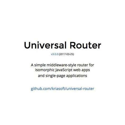 middleware style routing example with react relay code splitting r reactjs
