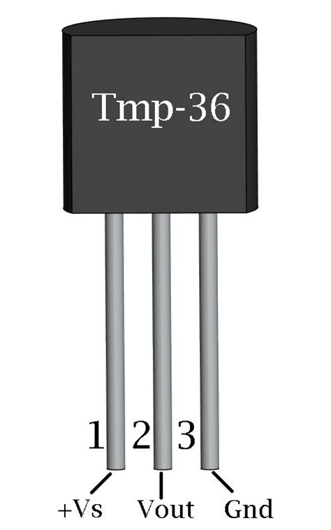 Tmp36 Sensor Pinout Diy Electrical Sensor Monitor Diy