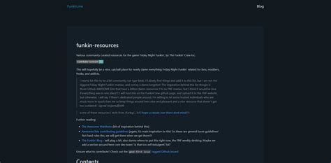 QUESTION Link This Resource Page To The Funk Blog Site Issue 60 FunkinCrew Awesome