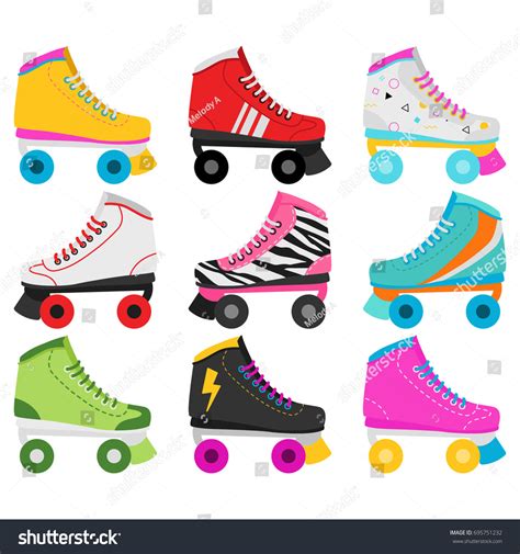 레트로 롤러스케이트 6221개가 넘는 로열티 프리 라이선스 대상 스톡 벡터 및 벡터 아트 Shutterstock