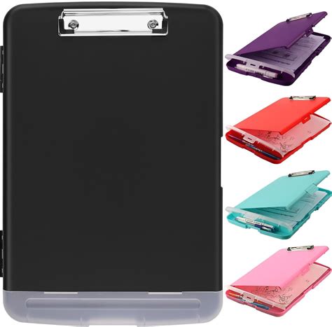 Sflhhdm Storage Clipboard With Pen Holder High Capacity Clipboards For
