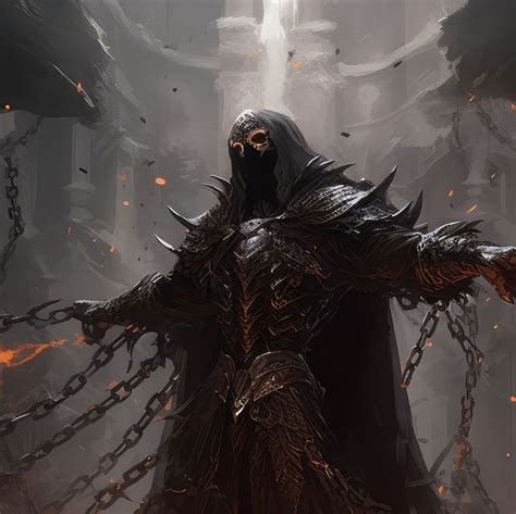 Tooboh On Instagram 𝕿𝖍𝖊 𝕮𝖍𝖆𝖎𝖓𝖊𝖉 𝕺𝖓𝖊 Dnd 5e Homebrew Sci Fi Characters Chains For Men