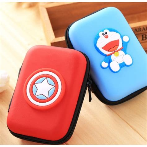 Jual Ams Dompet Headset Karakter Storage Box Cartoon Dompet Penyimpanan Dompet Koin
