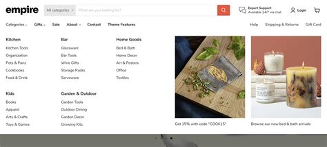 Mega Menus Multi Column Single Menus And Dropdowns Pixel Union