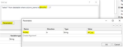I Want To Know How To Pass Excel Output Into The Sql Queries For Find