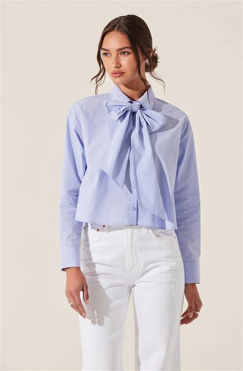 Daria Blue Blouse Ruby Mackenzie