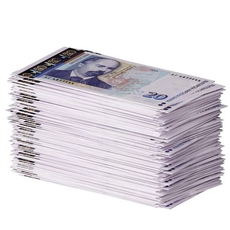 20 Bulgarian Lev Note Bundle 20 Bulgarian Lev Lev Note Bundle Png