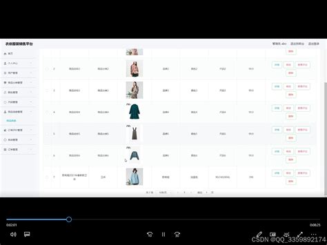 基于springbootvue的衣依女装服装销售商城系统平台含万字文档（源码文档部署讲解） Csdn博客