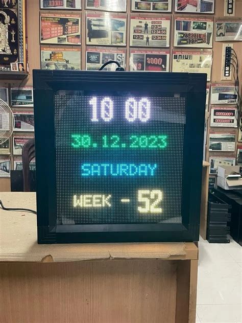 LED Counter Display Boards Led Wireless Timer Display Board Manufacturer From Chennai