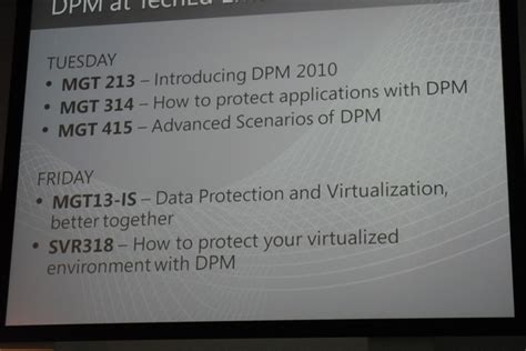 System Center Data Protection Manager Dpm 2007 Robert Smit Mvp Blog