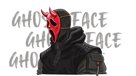 How To Draw Devil Ghost Face Scream Youtube