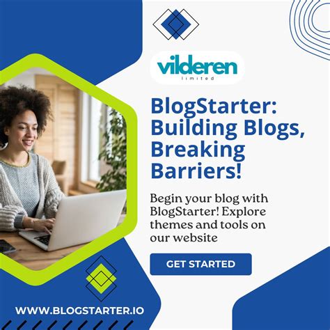 Build Your Blog With Blogstarter Vilderen Ltd Posted On The Topic