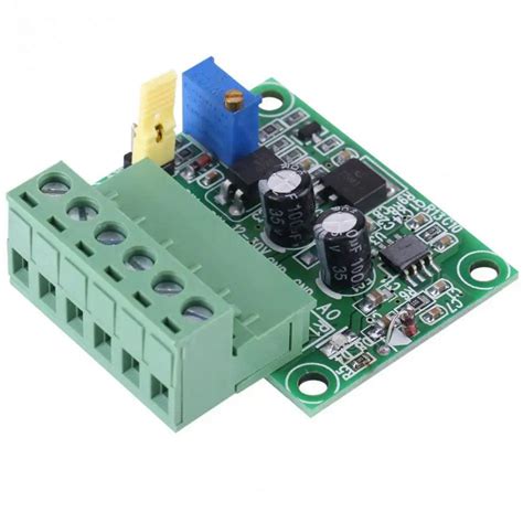 1pcs 1 3khz 0 10v Pwm Signal To Voltage Converter Module Digital Analog Board For Plc Signal