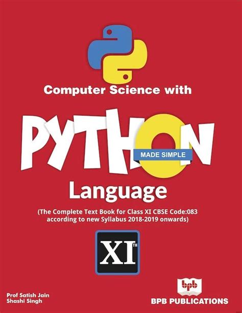 Bpb Publication Computer Science With Python Language Made Simple