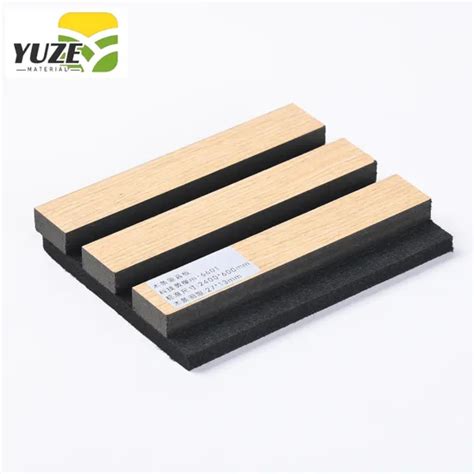 Goodsound Wall Cladding Fiber Mdf Akupanel Ceiling Mdf Slat Wall Panels Akustik Wooden Slat