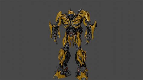 Bumblebee Rigged D Model Free D Model Rigged CGTrader