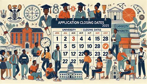 University Application Closing Dates For The 2025 Academic Year
